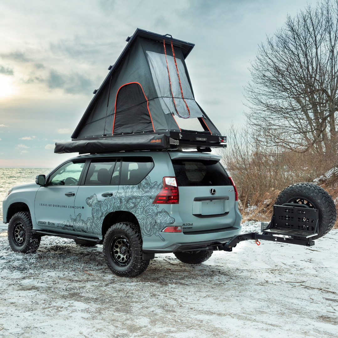 RIG'd UltraSwing™ Multi-Fit Spare Tire Hitch Mount — 4Runner Lifestyle