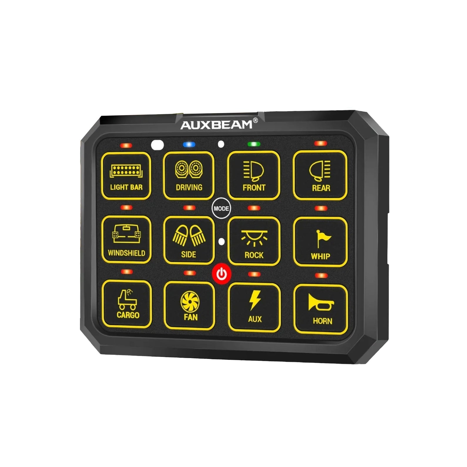 Auxbeam AC-1200 RGB Switch Panel (One-Sided Outlet) — 4Runner Lifestyle