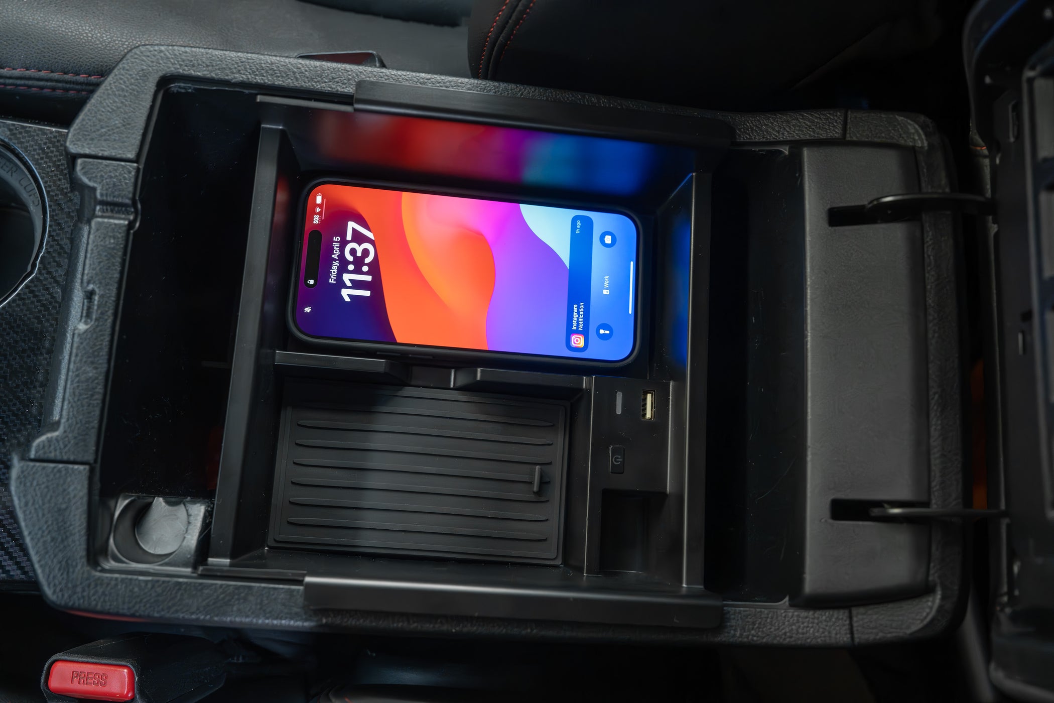 Center Console Charging Organizer For 4Runner (2010-2024) — 4Runner ...