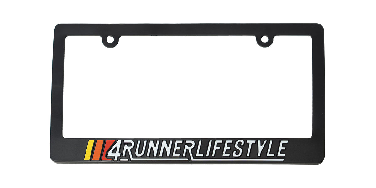 4Runner Lifestyle Heritage License Plate Frame For 4Runner (1996-2025)