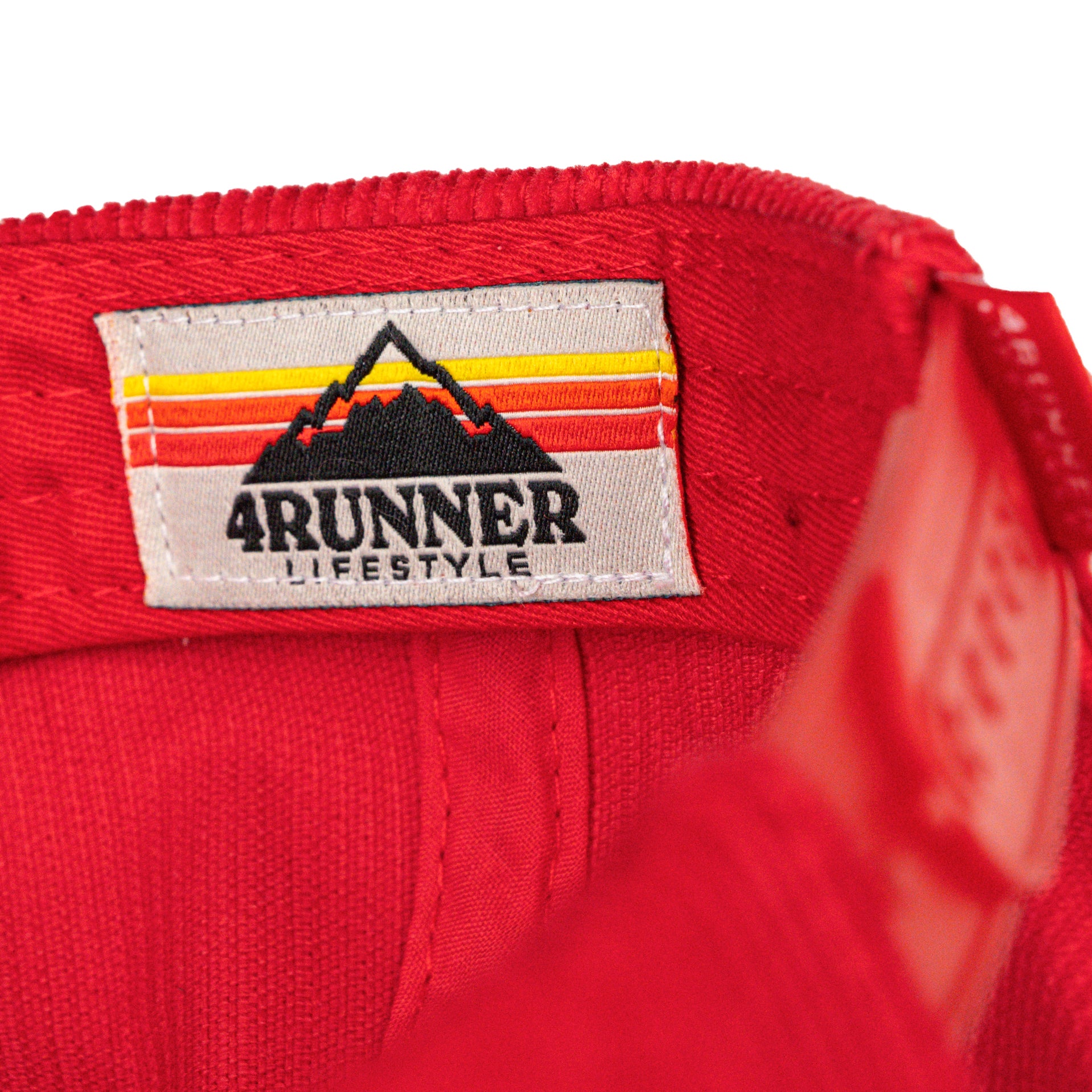 4Runner Lifestyle Red Corduroy Hat