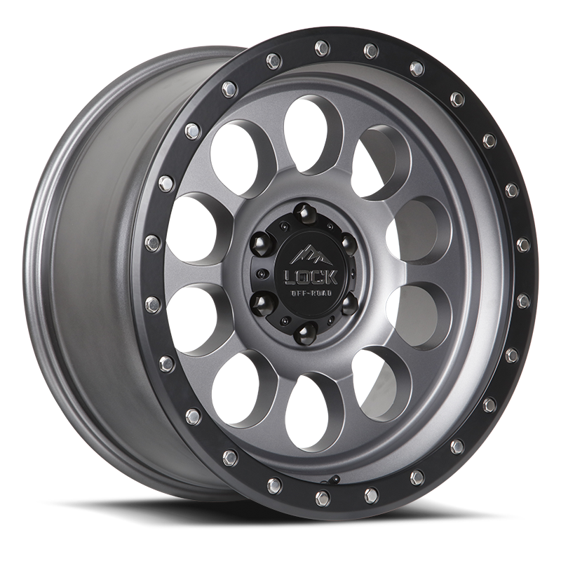 Lock Offroad Wheels 50CAL Matte Grey — 4Runner Lifestyle