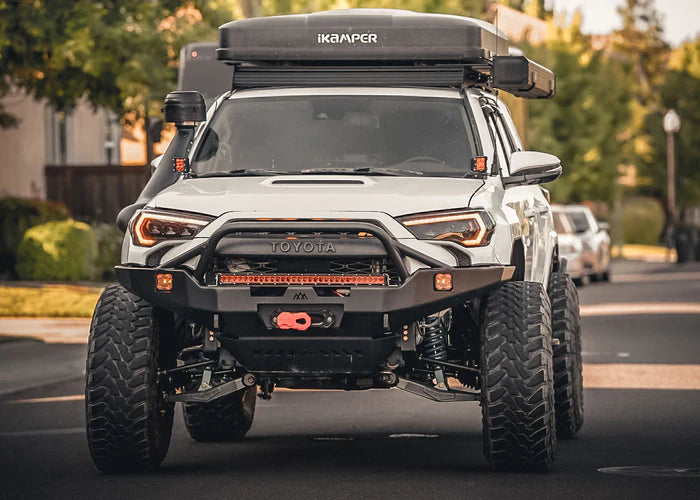 Backwoods Adventure Mods Hi-Lite Overland Front Bumper - PreRunner Bul ...