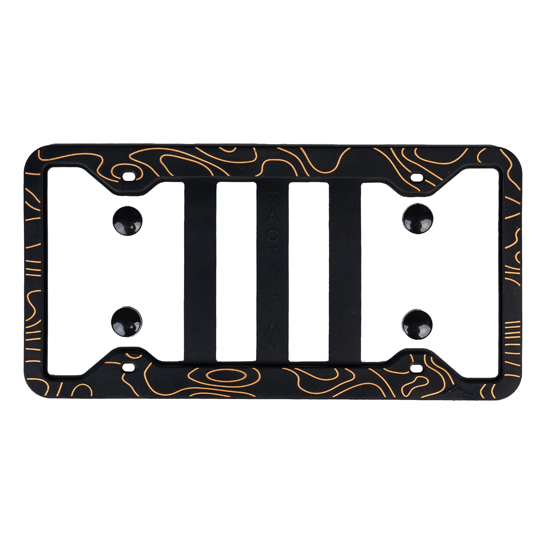Tactilian Silicone Topography License Plate Frame — 4Runner Lifestyle