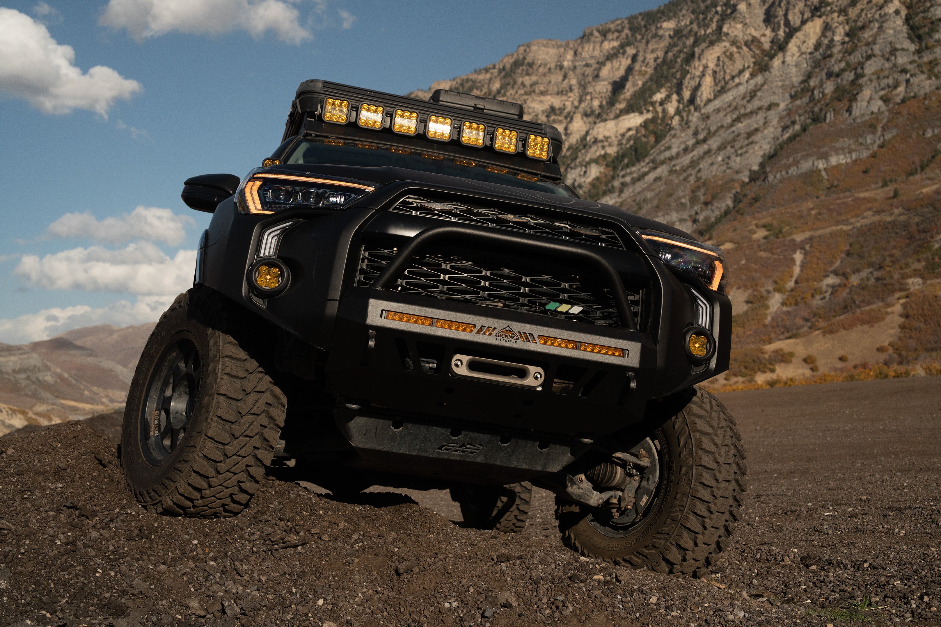 Diode Dynamics SS5 CrossLink 7-Pod LED 44" Light Bar (One) — 4Runner ...