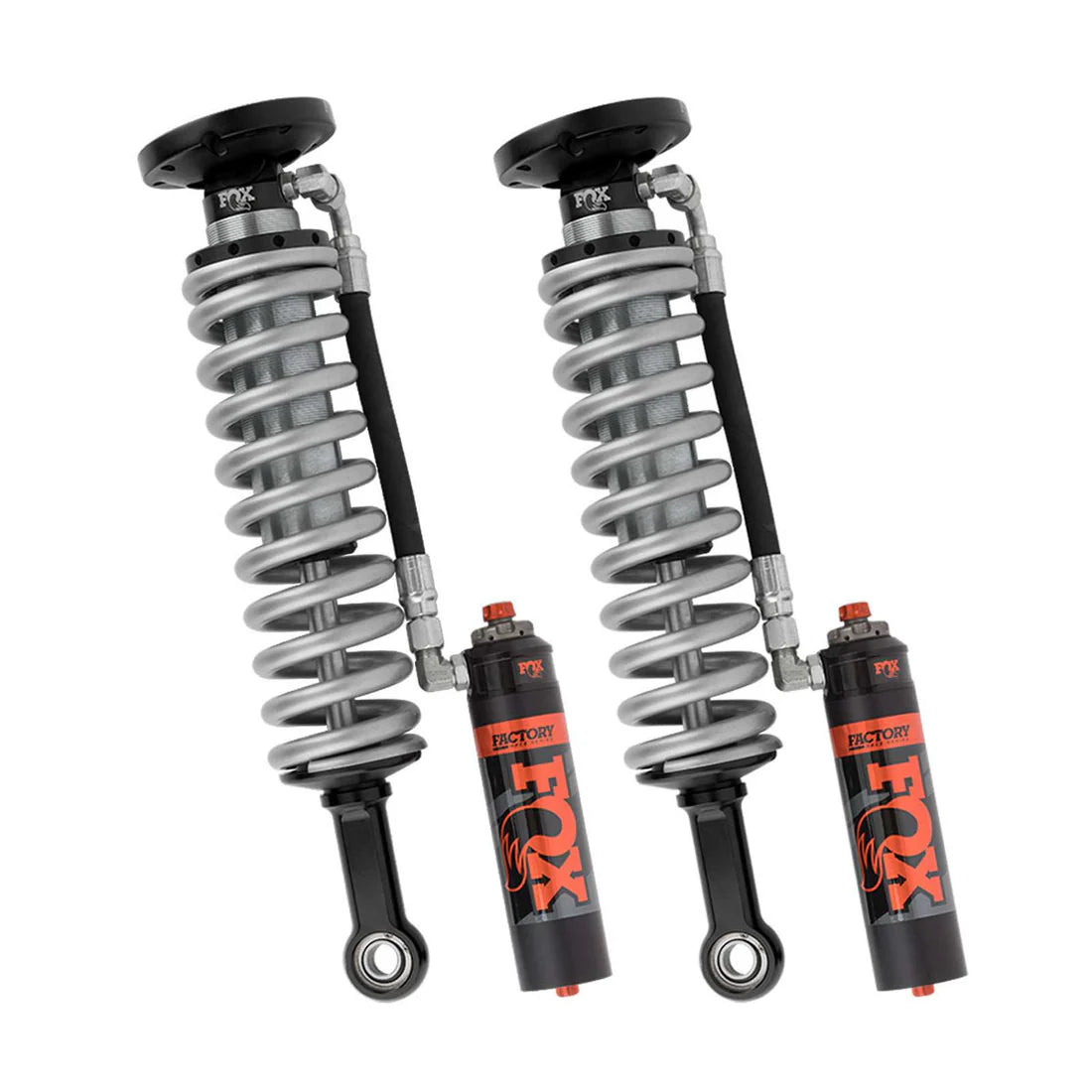 Fox Suspension 2.5 Factory Series Coilovers w/ DSC Reservoir Front Pai ...