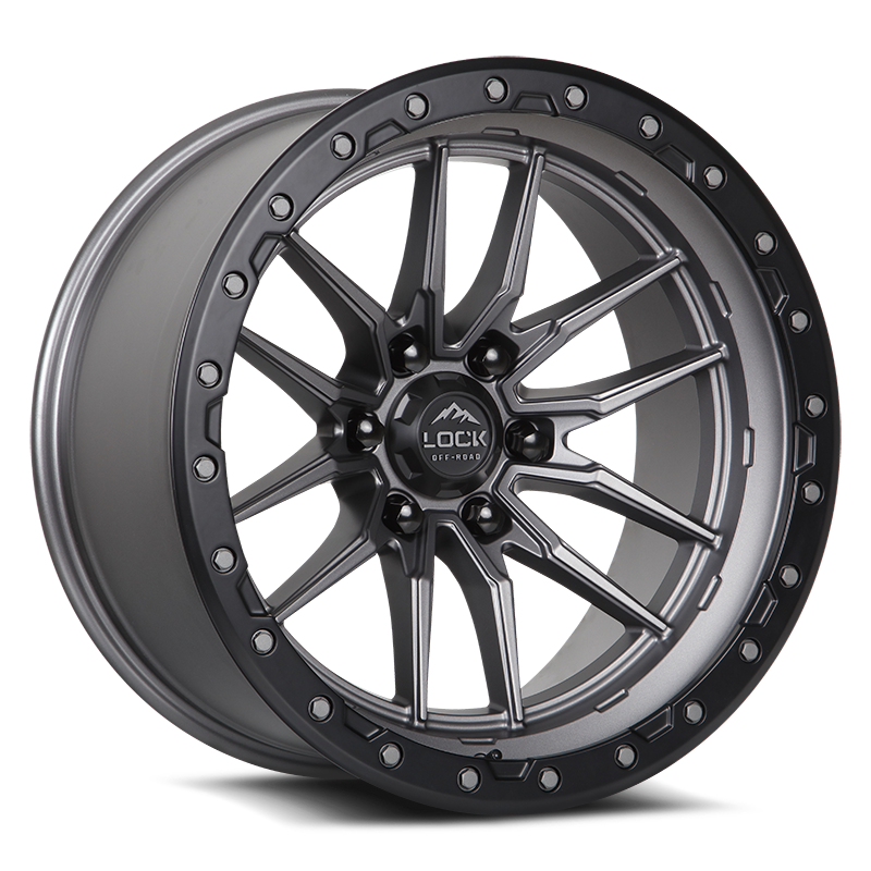 Lock Off-Road Wheels Krawler Matte Grey — 4Runner Lifestyle