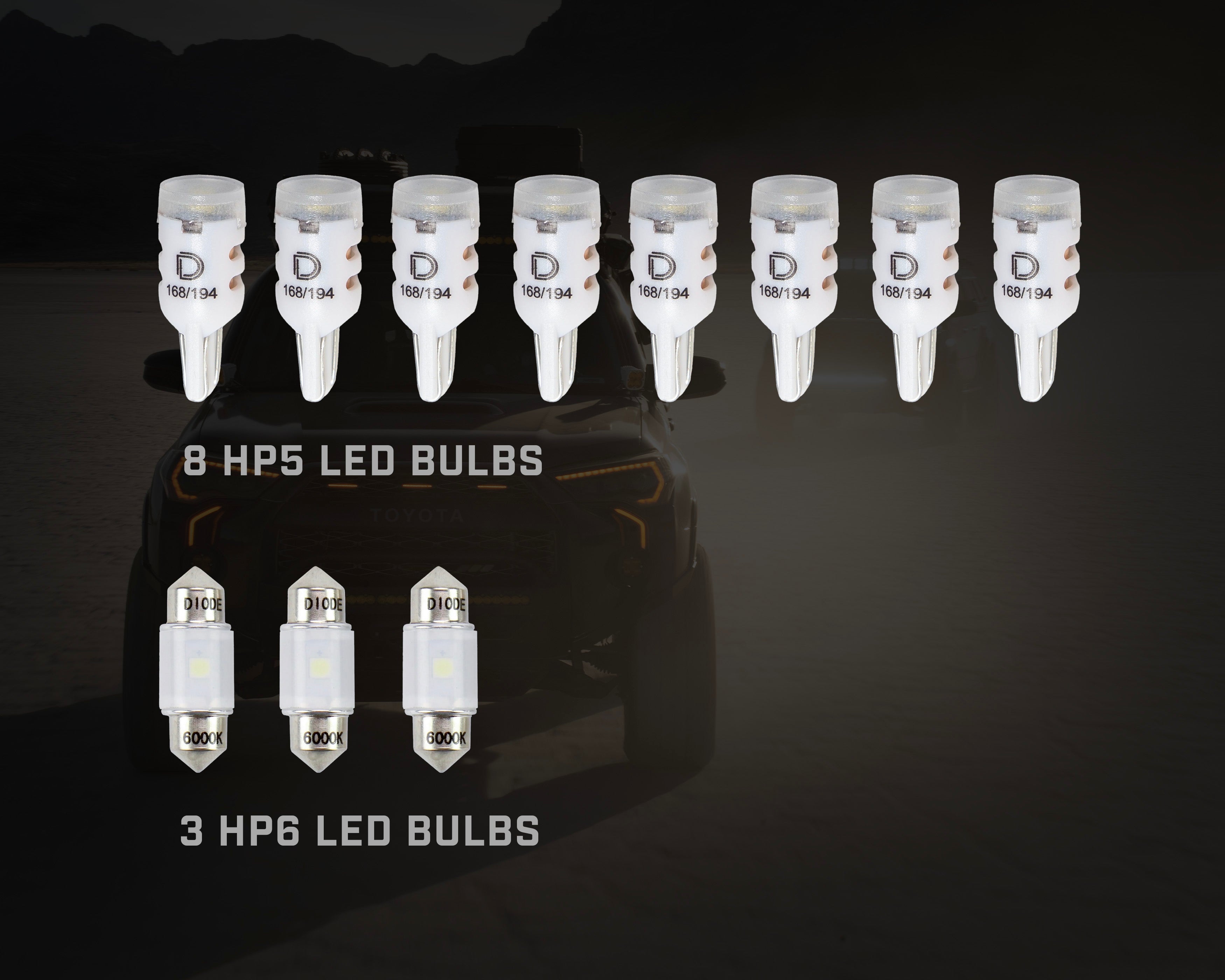 Diode Dynamics Interior Lighting Kit For 4Runner (2003-2024) — 4Runner ...