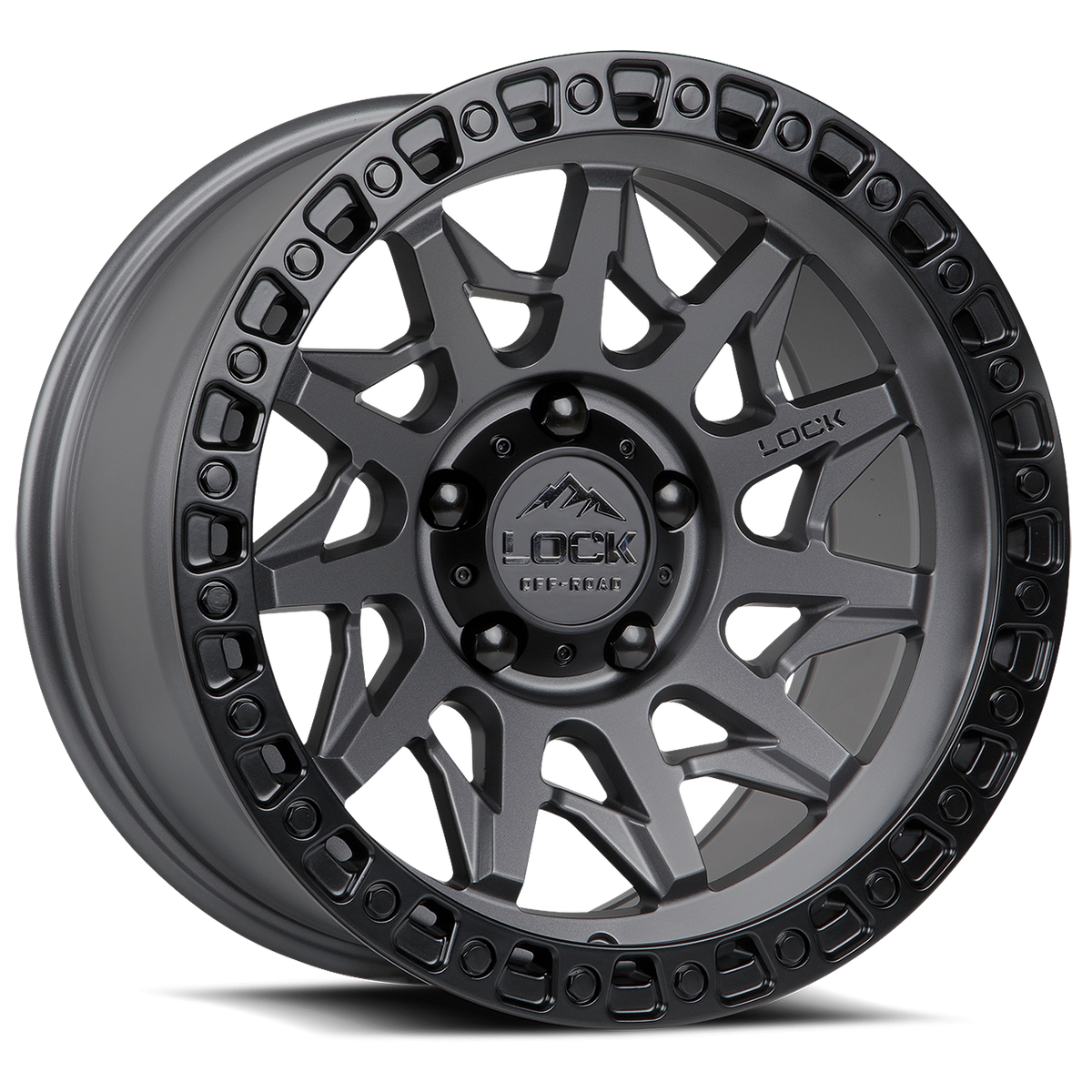 Lock Offroad Wheels Lunatic Matte Grey — 4Runner Lifestyle