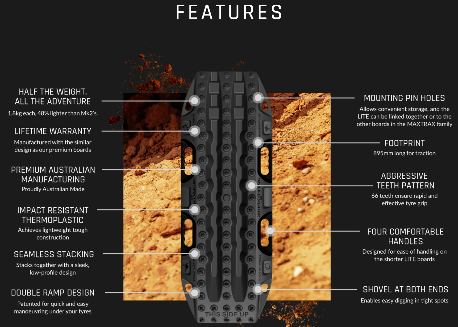 Maxtrax Lite Black — 4Runner Lifestyle