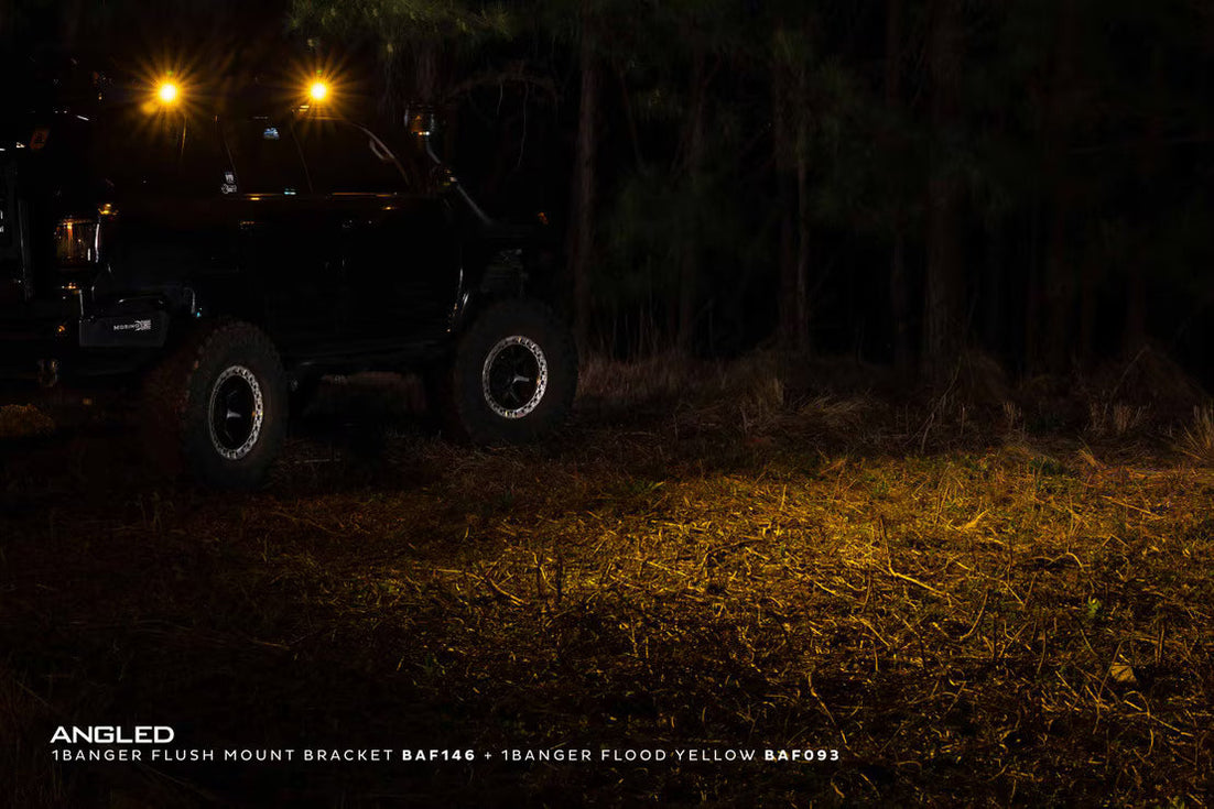 Morimoto 1Banger Pod Lights: Flush Mounting Kit — 4Runner Lifestyle