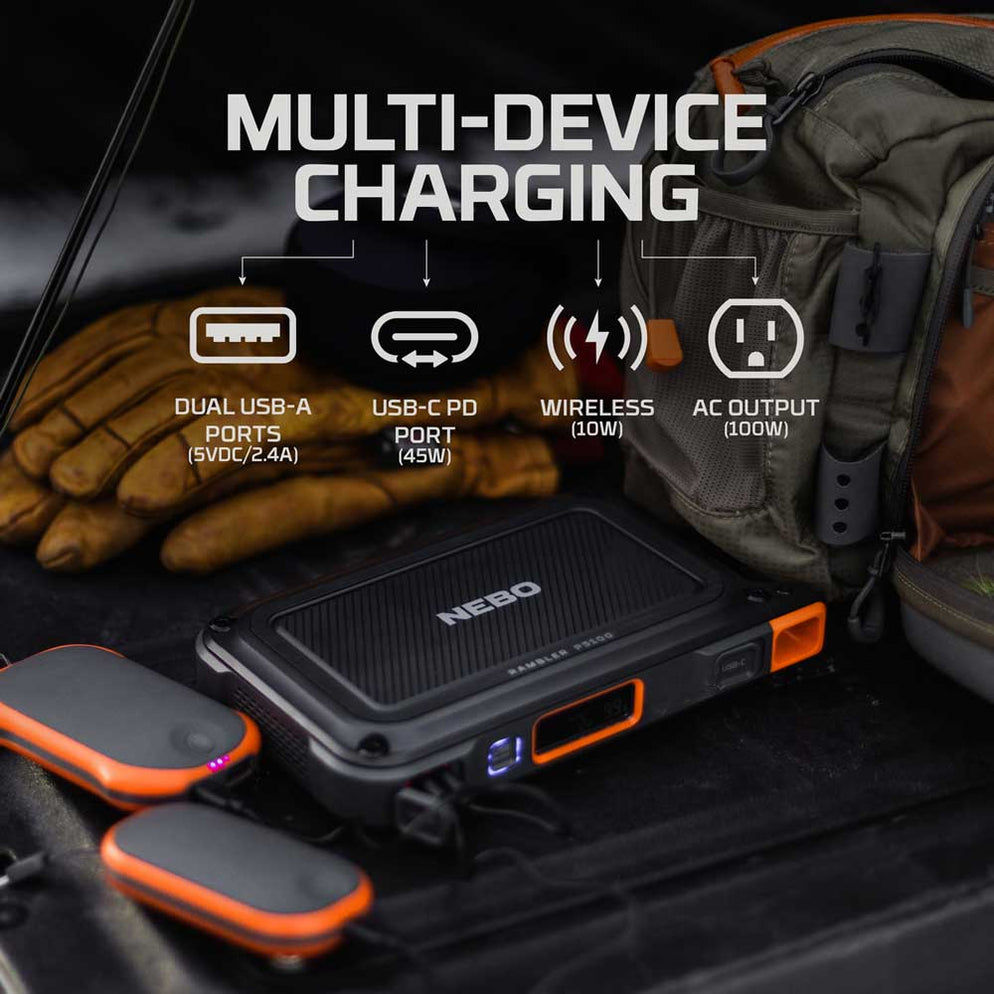 Nebo Rambler 100 Power Station — 4Runner Lifestyle