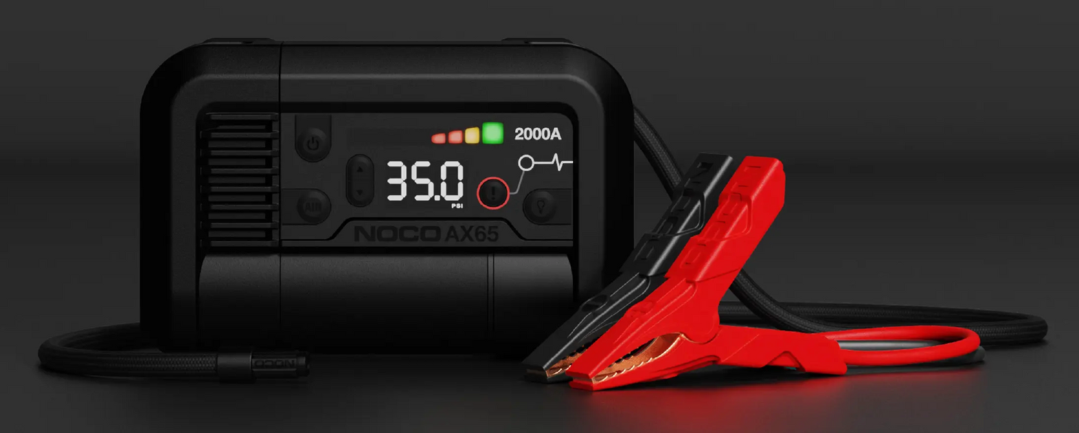 Noco AX65 2000A Boost Air Jump Starter and 67LPM 100PSI Air Compressor ...