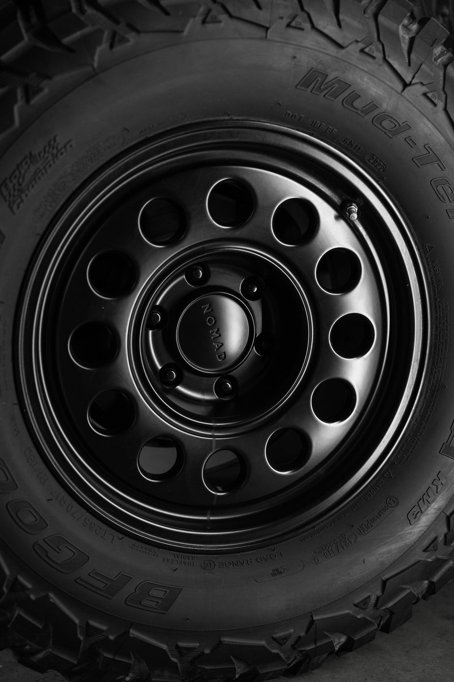 Nomad Wheels 501SB Convoy Satin Black — 4Runner Lifestyle