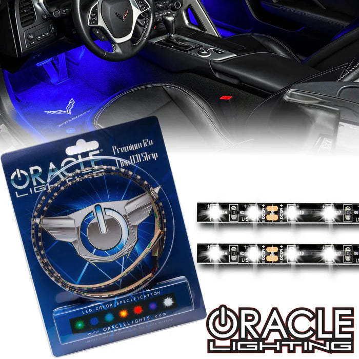 Oracle Lighting Ambient LED Lighting Flexible Strip Footwell Kit ...