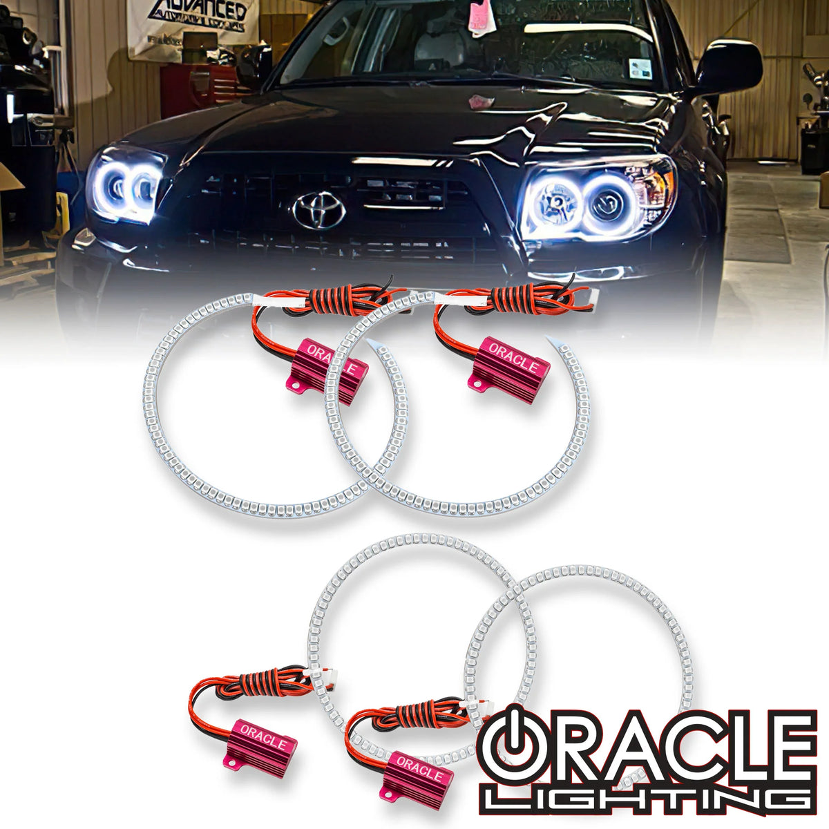Oracle Lighting Sport Led Headlight Halo Kit For 4Runner (2006-2009 ...