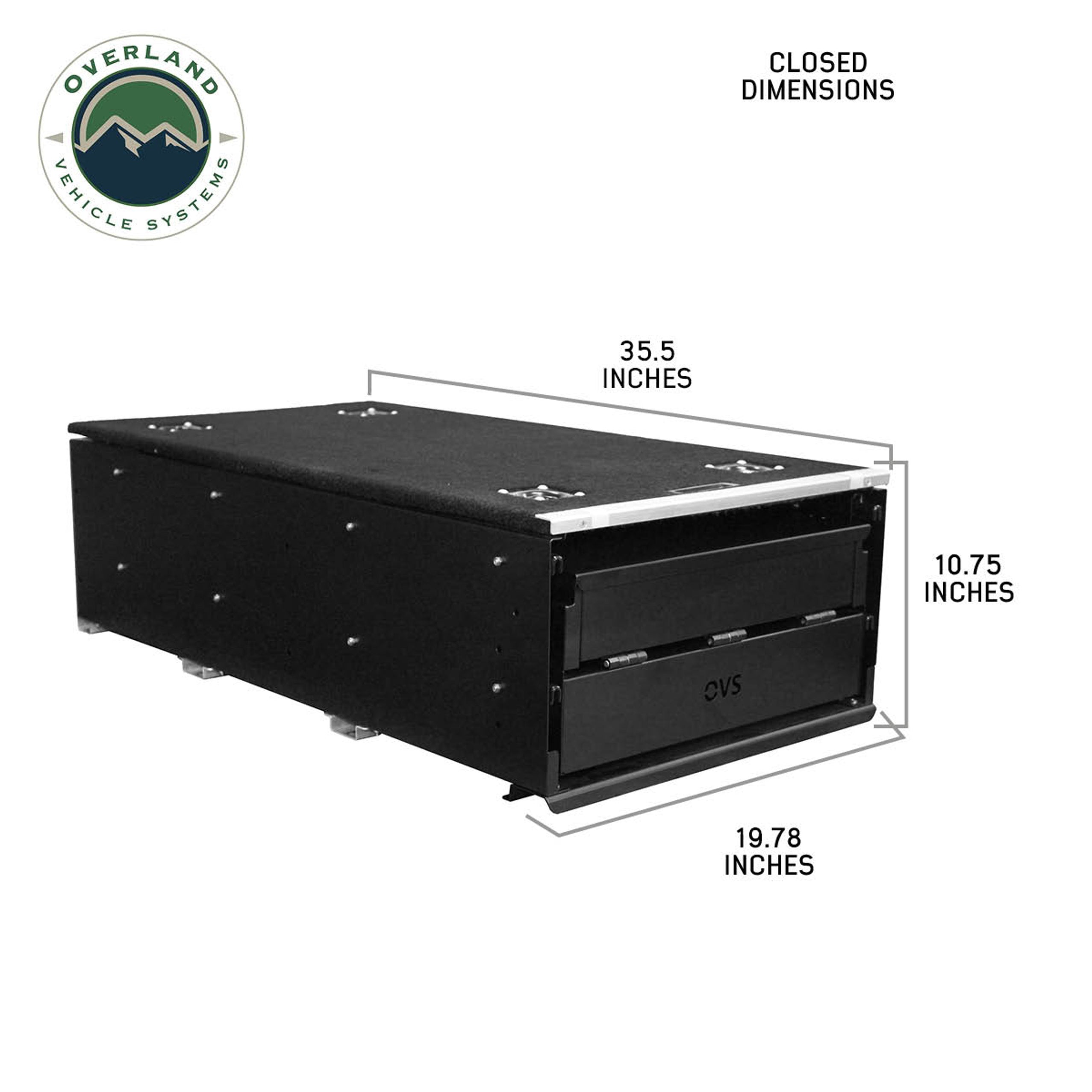 Overland Vehicle Systems Cargo Box Kitchen W/Slide Out, Storage Box ...