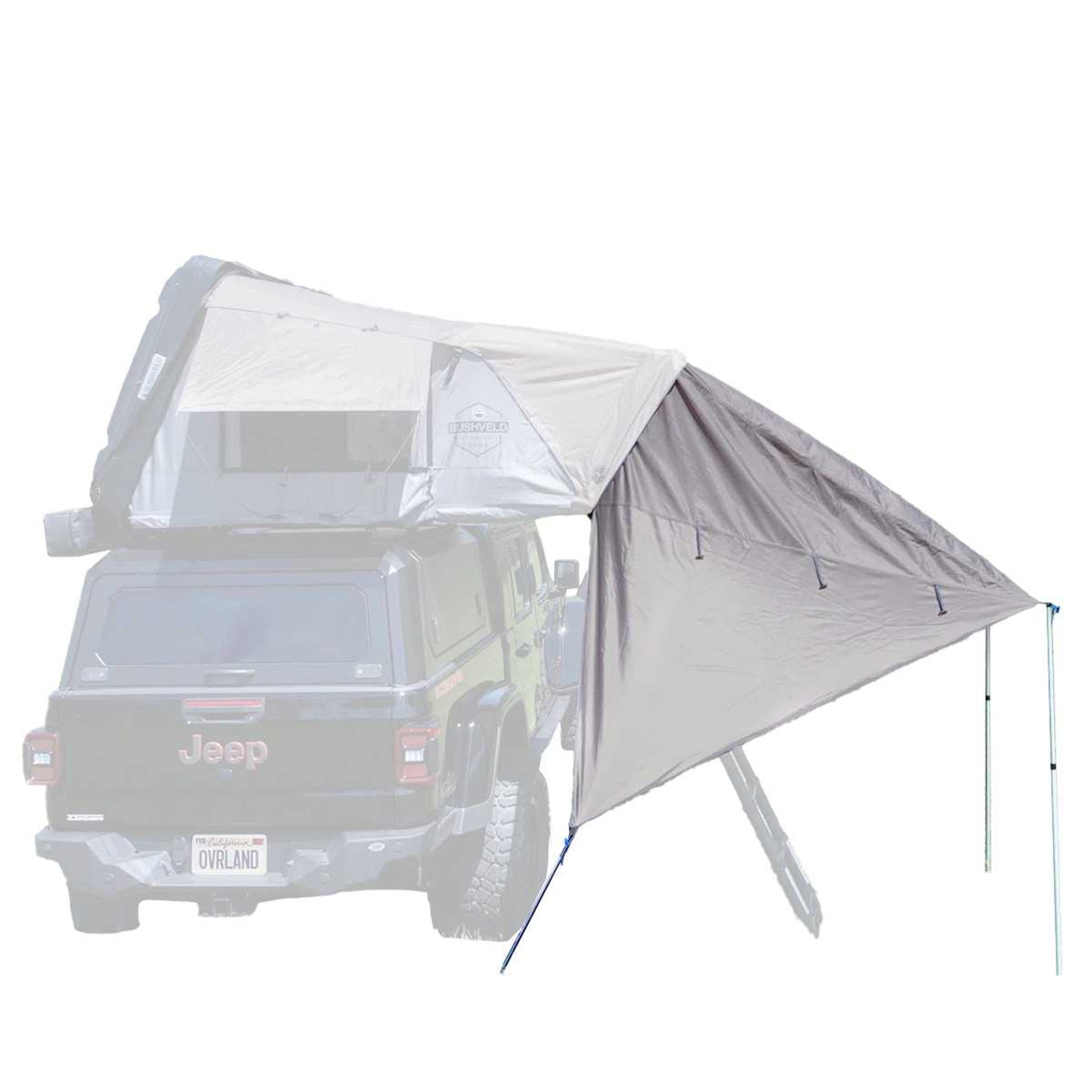 Overland Vehicle Systems HD Bushveld Hard Shell Roof Top Tent — 4Runner ...