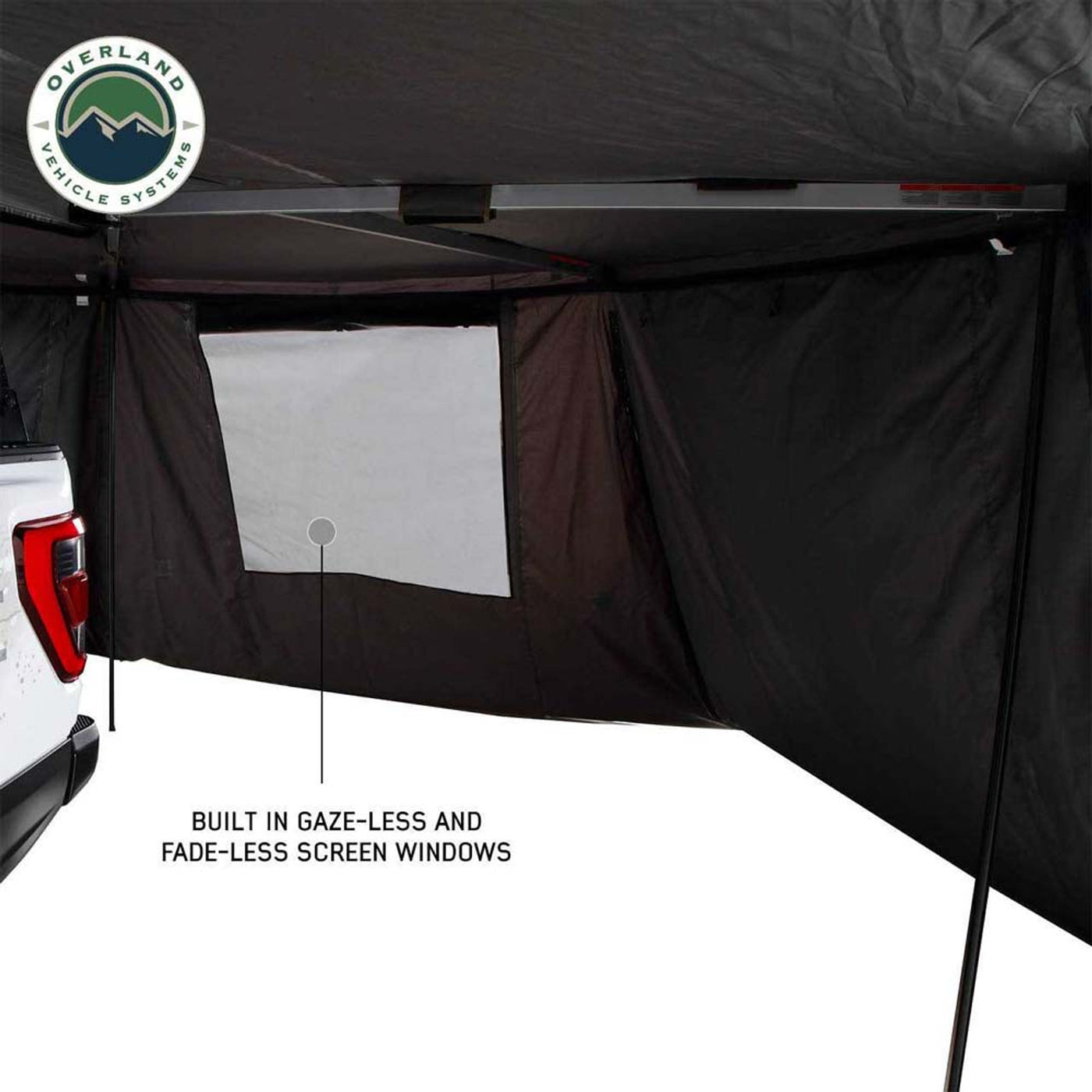 Overland Vehicle Systems HD Nomadic 270 Degree Awning Wall 2 with Wind ...