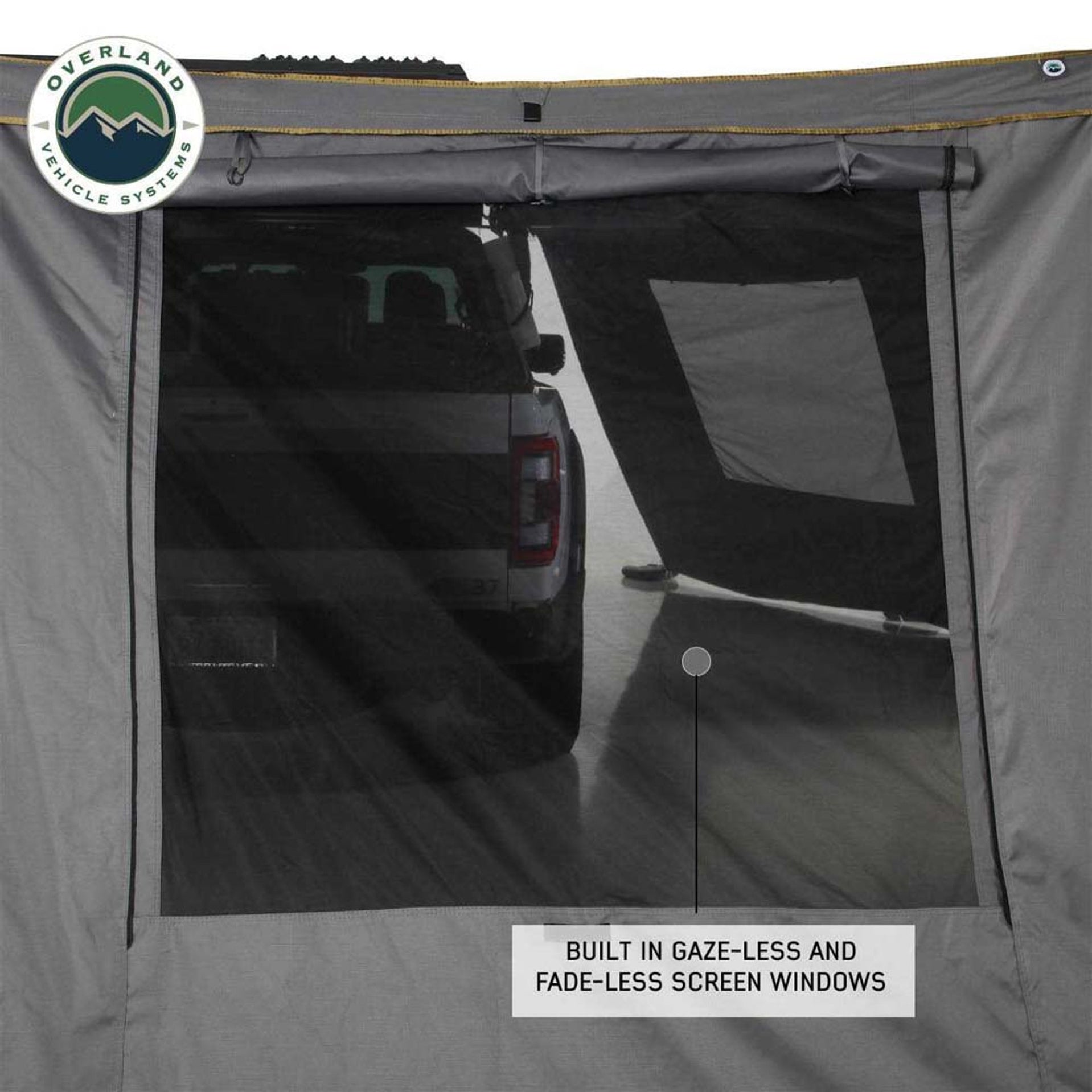 Overland Vehicle Systems HD Nomadic 270 Degree Awning Wall 2 with Wind ...