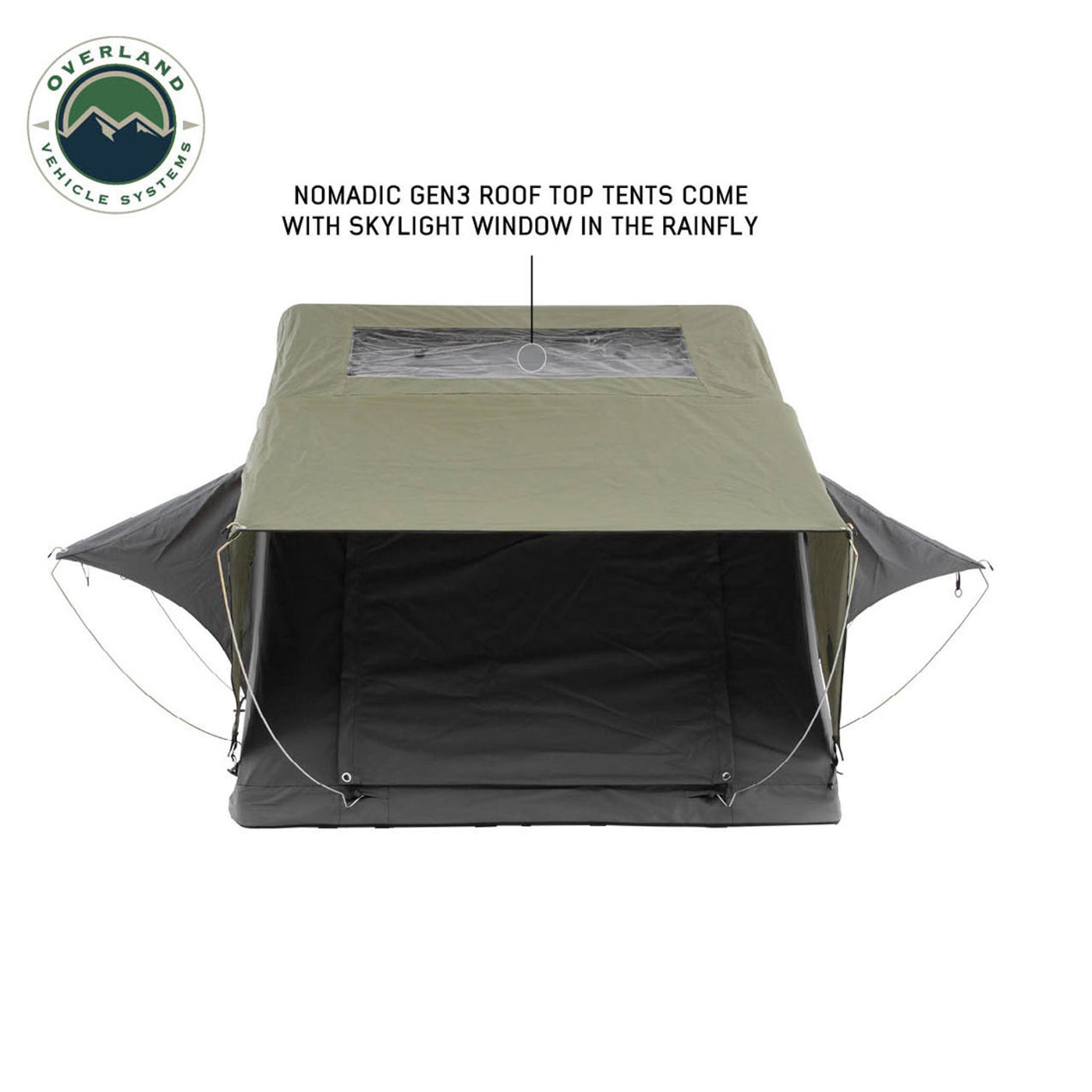 Overland Vehicle Systems HD Nomadic 3 Extended Soft Shell Roof Top Ten ...