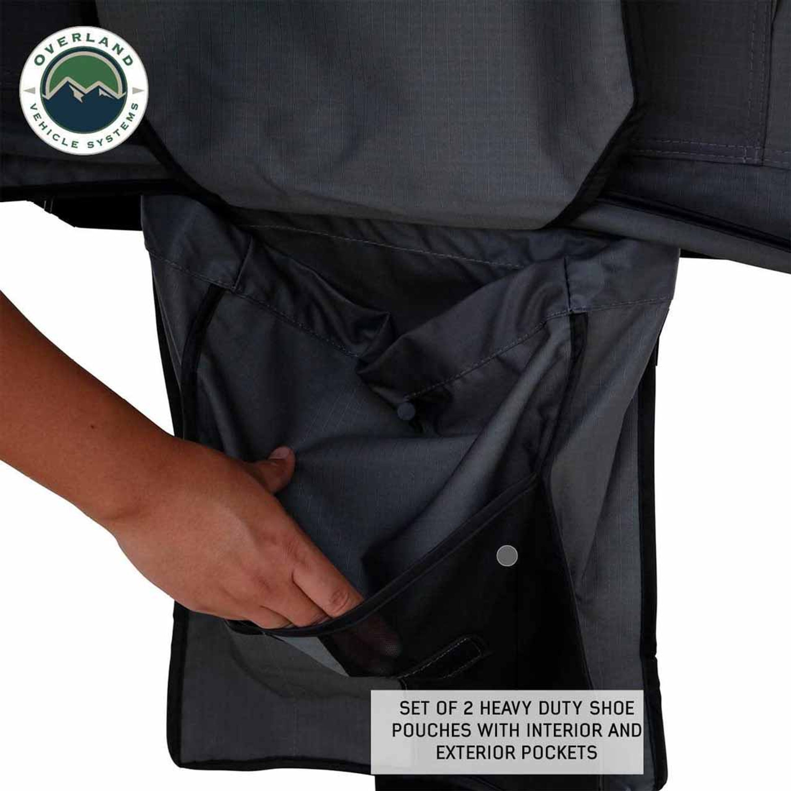 Overland Vehicle Systems HD Nomadic 3 Standard Soft Shell Roof Top Ten ...