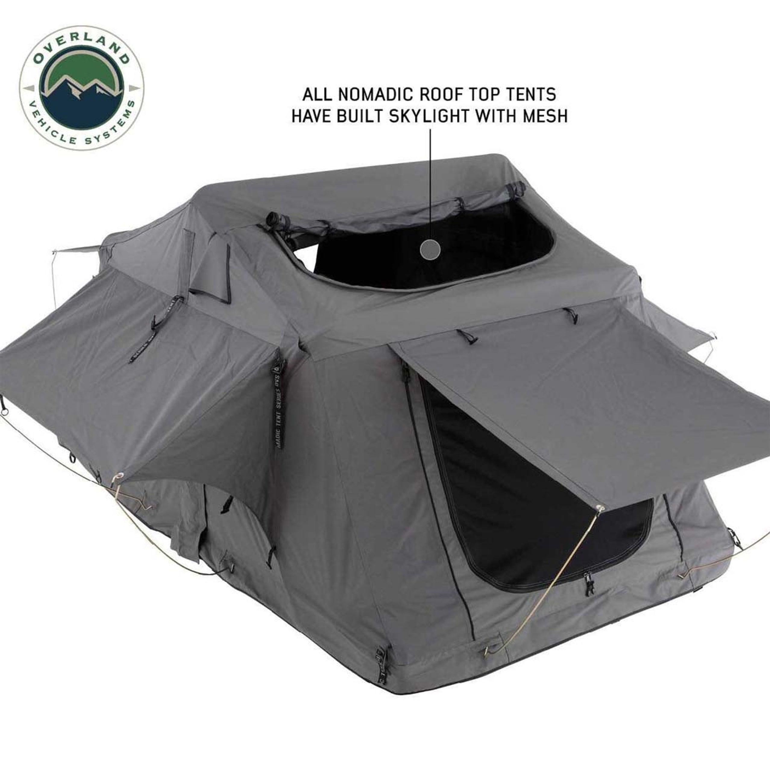 Overland Vehicle Systems HD Nomadic 3 Standard Soft Shell Roof Top Ten ...