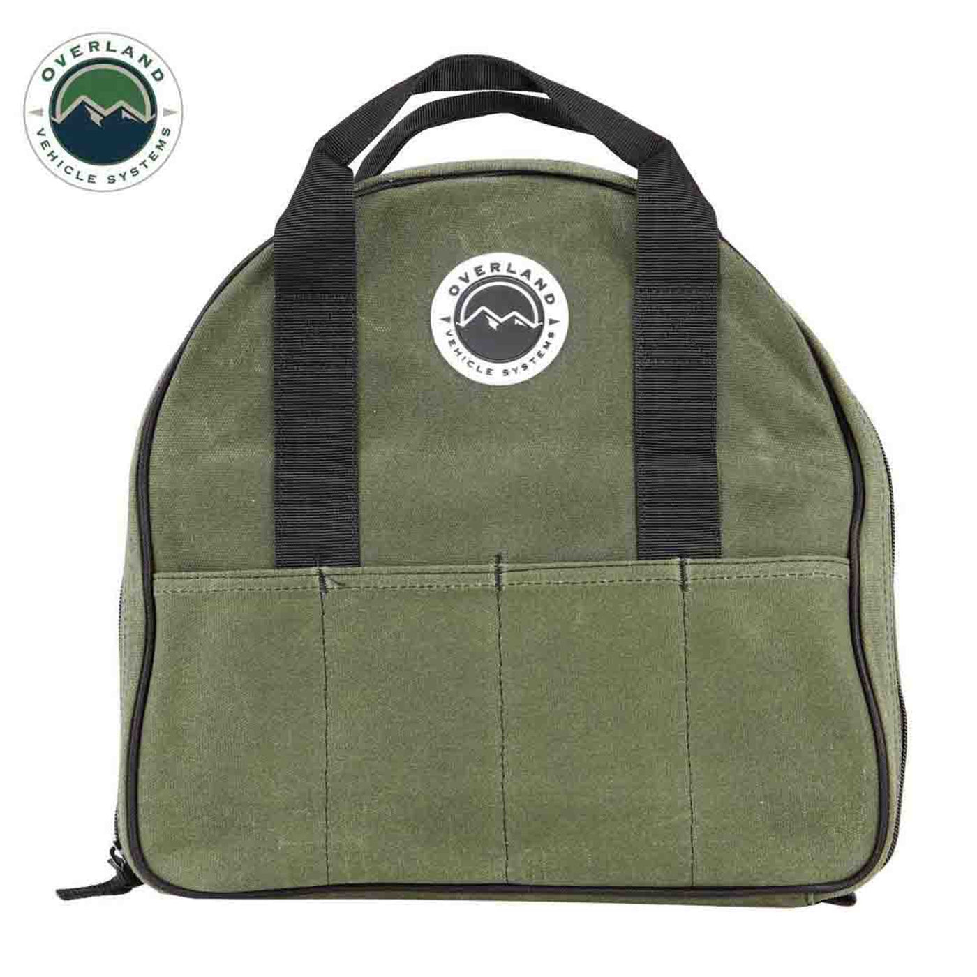 Overland Vehicle Systems Jumper Cable Storage Bag #16 Waxed Canvas ...