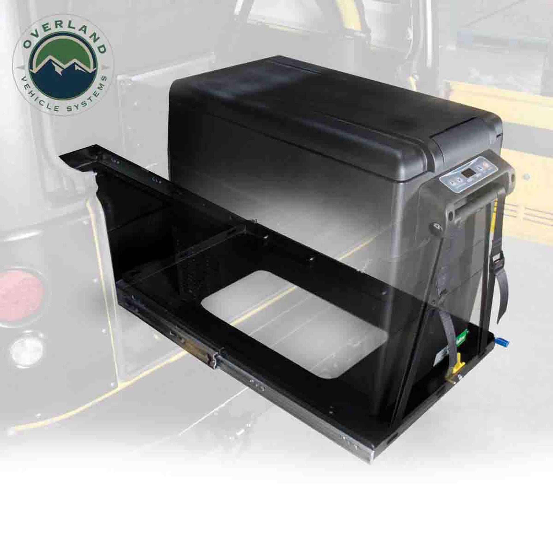 Overland Vehicle Systems Small Refrigerator Tray W/Slide and Tilt ...