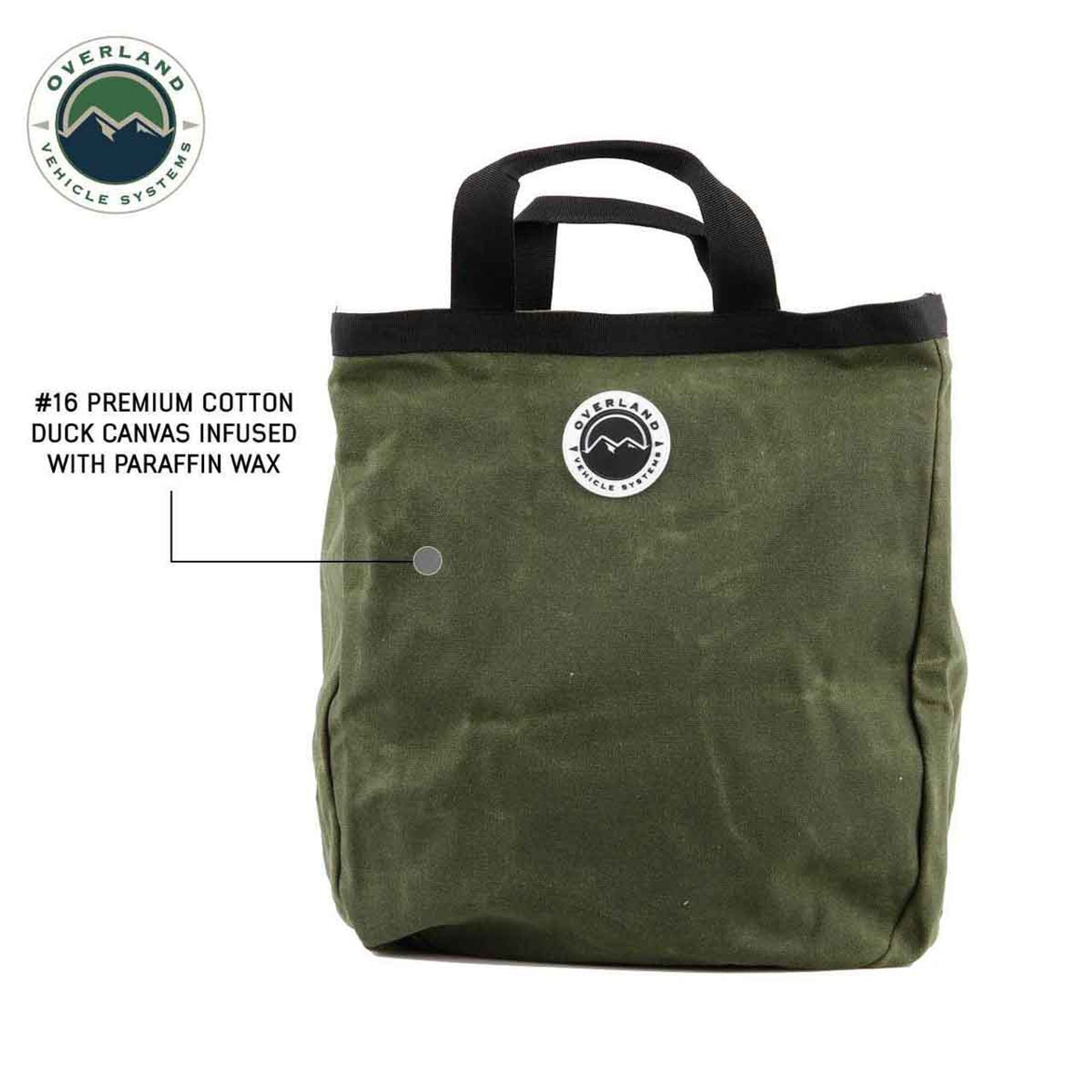 Overland Vehicle Systems Tote Bag #16 Waxed Canvas Storage — 4Runner ...