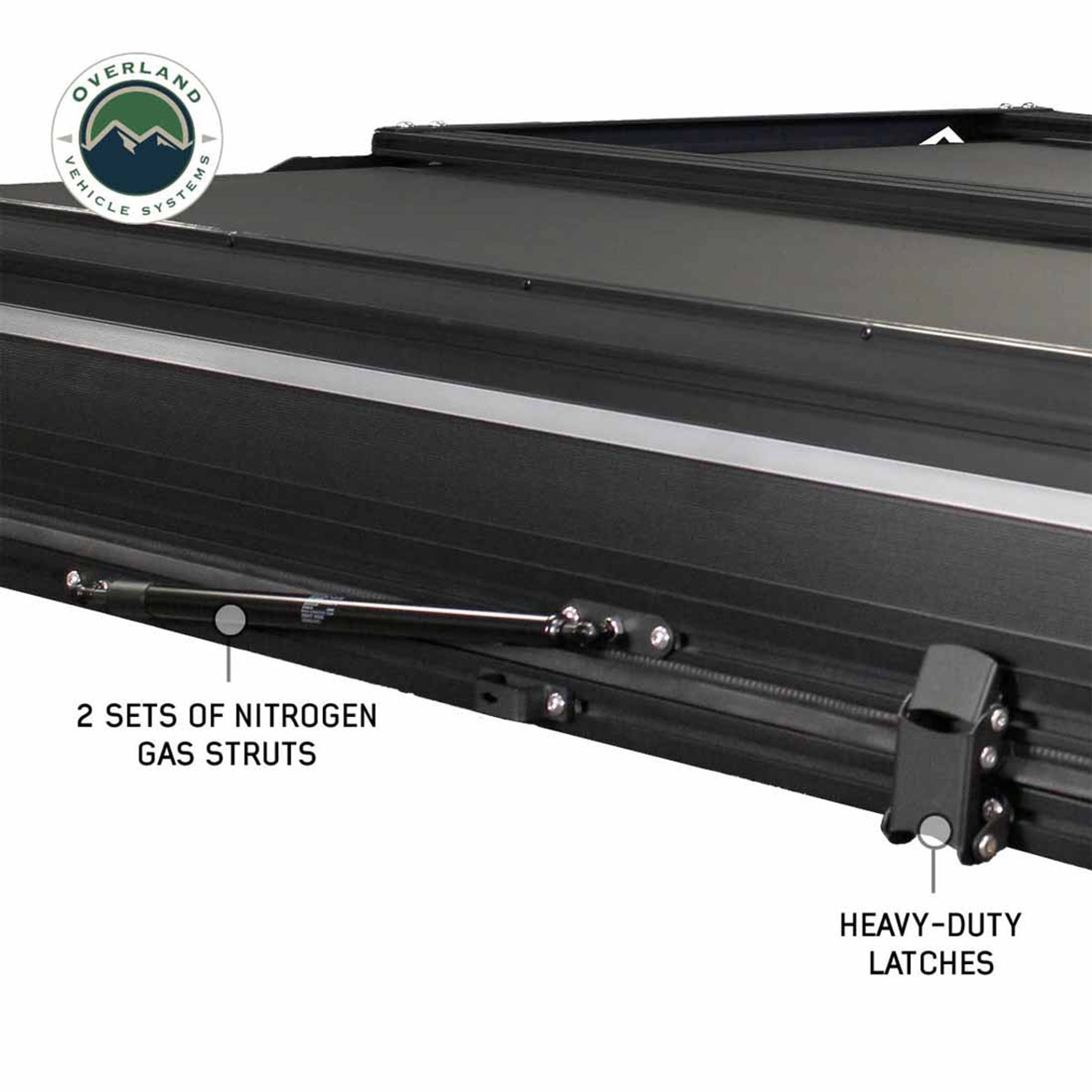 Overland Vehicle Systems XD Everest Cantilever Aluminum Hard Shell Roo ...