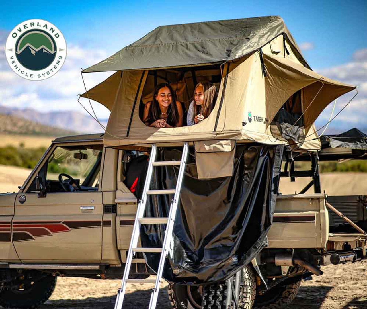 Overland Vehicle Systems LD TMBK 3 Soft Shell Roof Top Tent — 4Runner ...