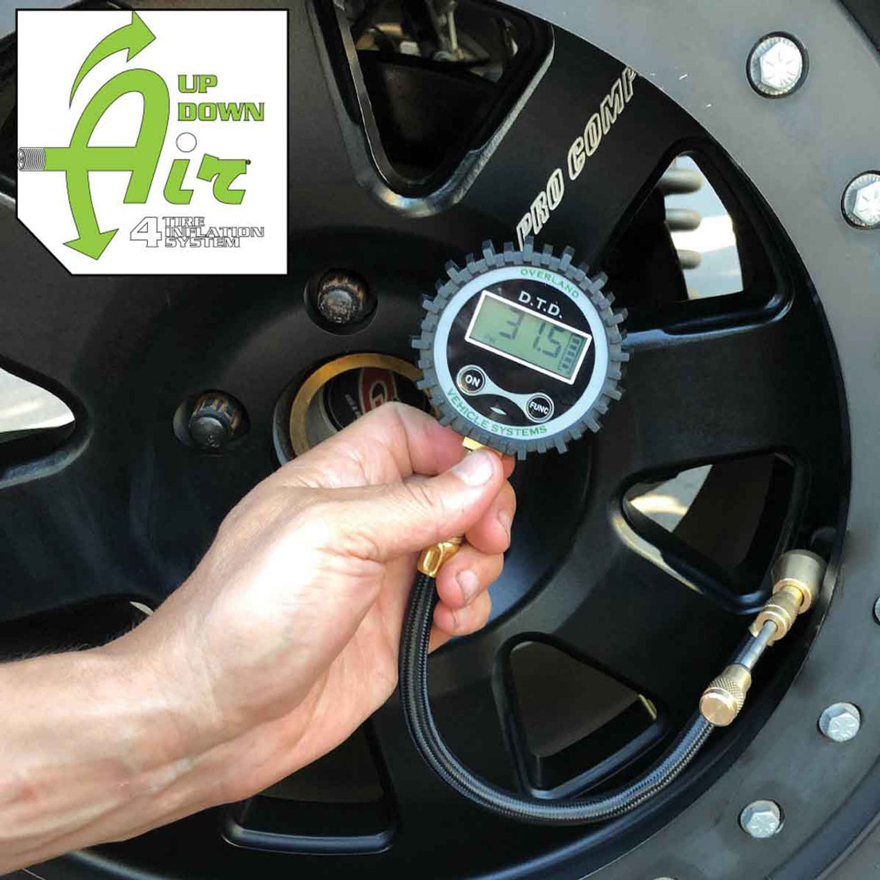 Overland Vehicle Systems Digital Tire Deflator W/ Value Kit — 4Runner ...