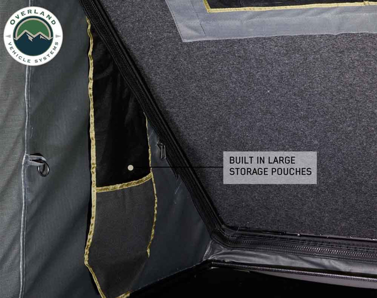 Overland Vehicle Systems HD Mamba Clam Hard Shell Roof Top Tent ...