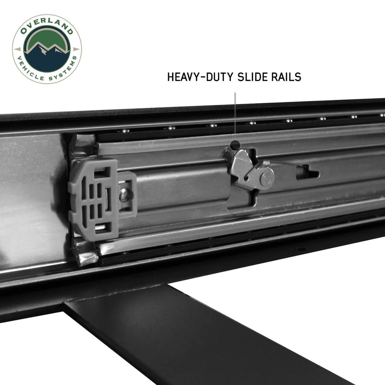 Overland Vehicle Systems Heavy Duty Fridge Slide — 4Runner Lifestyle