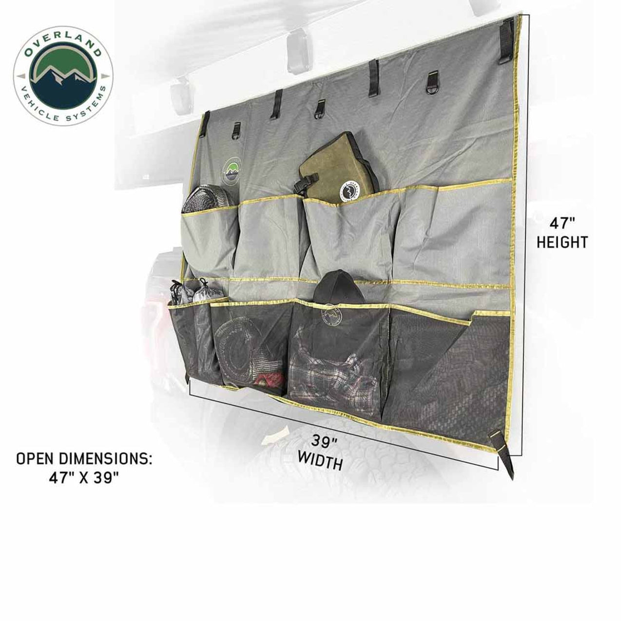 Overland Vehicle Systems Tent & Awning Organizer Storage — 4Runner ...