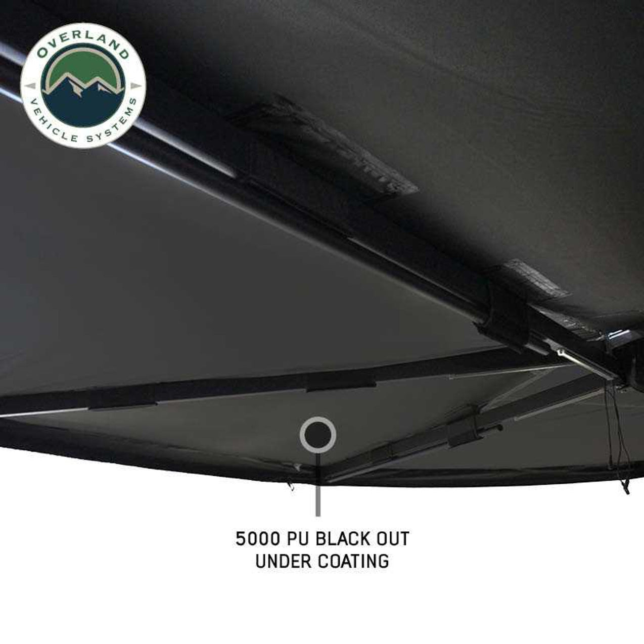 Overland Vehicle Systems XD Nomadic Black Out 270 Degree Awning w/ Lig ...