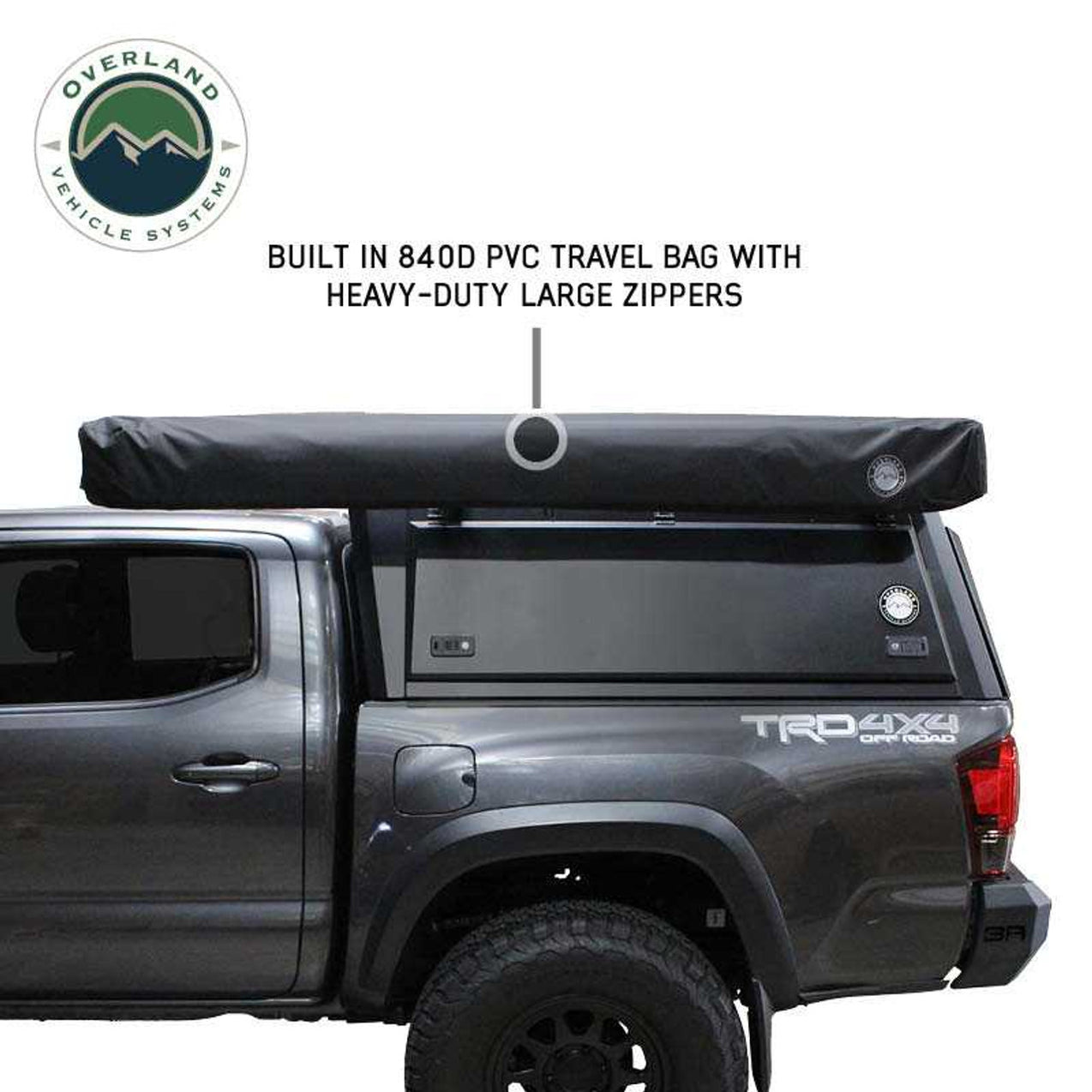 Overland Vehicle Systems XD Nomadic Black Out 270 Degree Awning w/ Lig ...