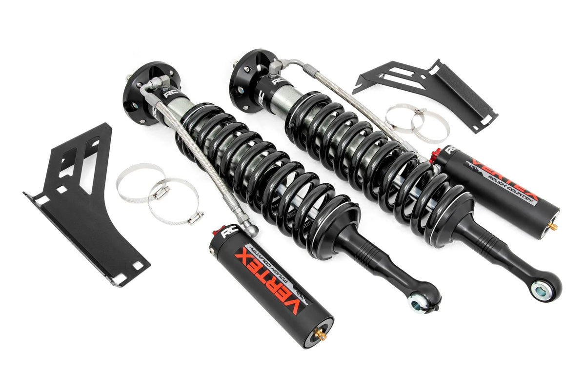 Rough Country Vertex 2.5 Remote Reservoir Leveling Coilovers for 4Runn ...