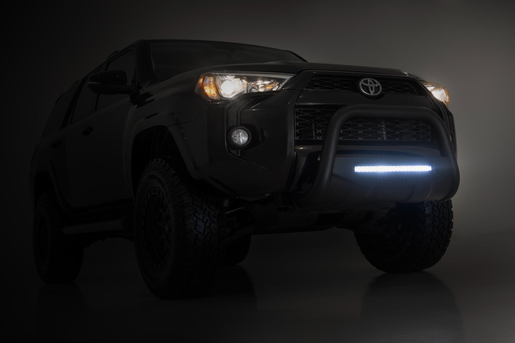 Rough Country Black LED Bull Bar for 4Runner (2010-2024) — 4Runner ...