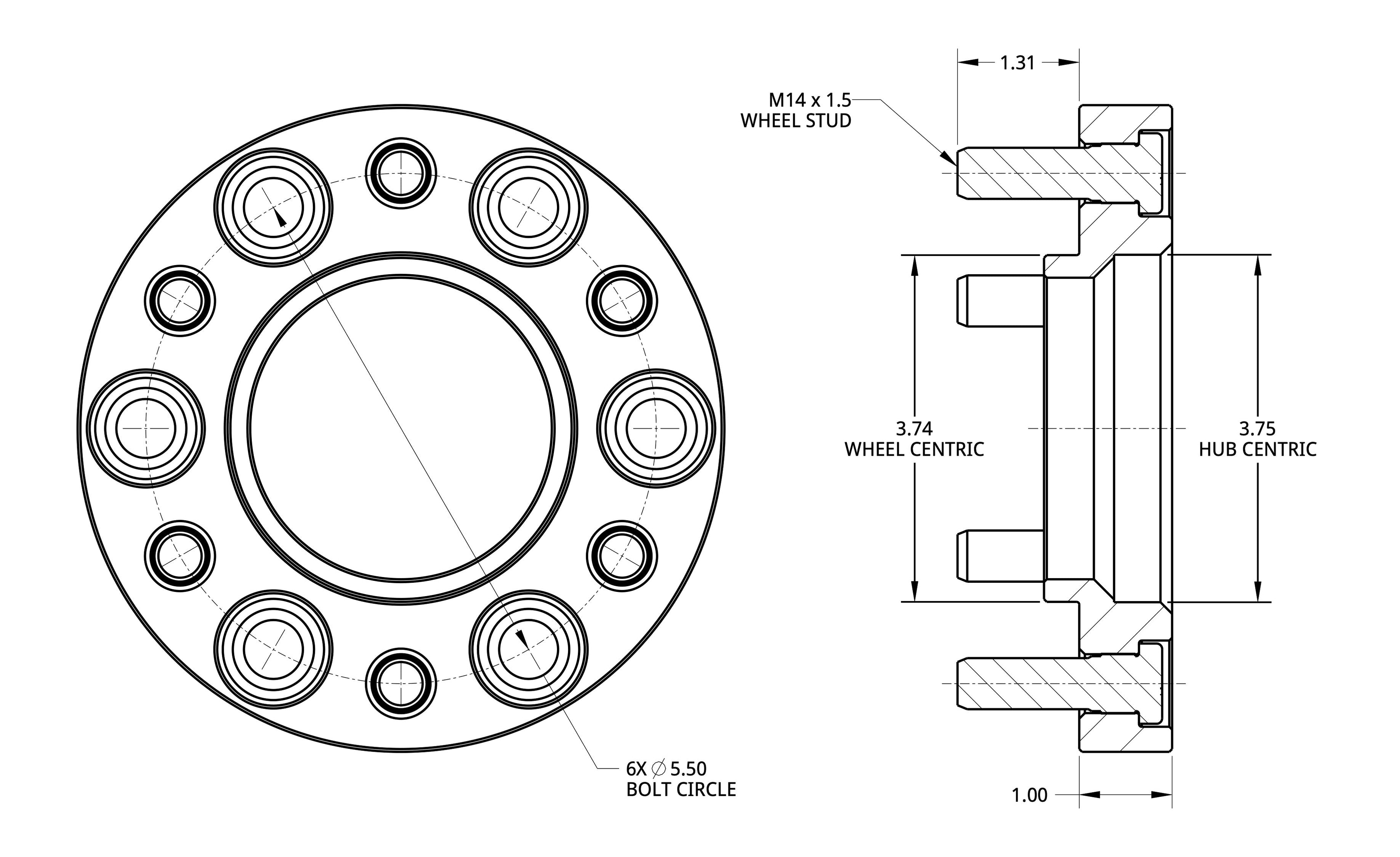 Spidertrax 1" Wheel Spacers For 4Runner (2025-Current) — 4Runner Lifestyle