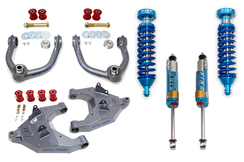 Total Chaos Mid Travel Lift Kit W/Front and Rear 2.5″ Shocks For 4Runn ...