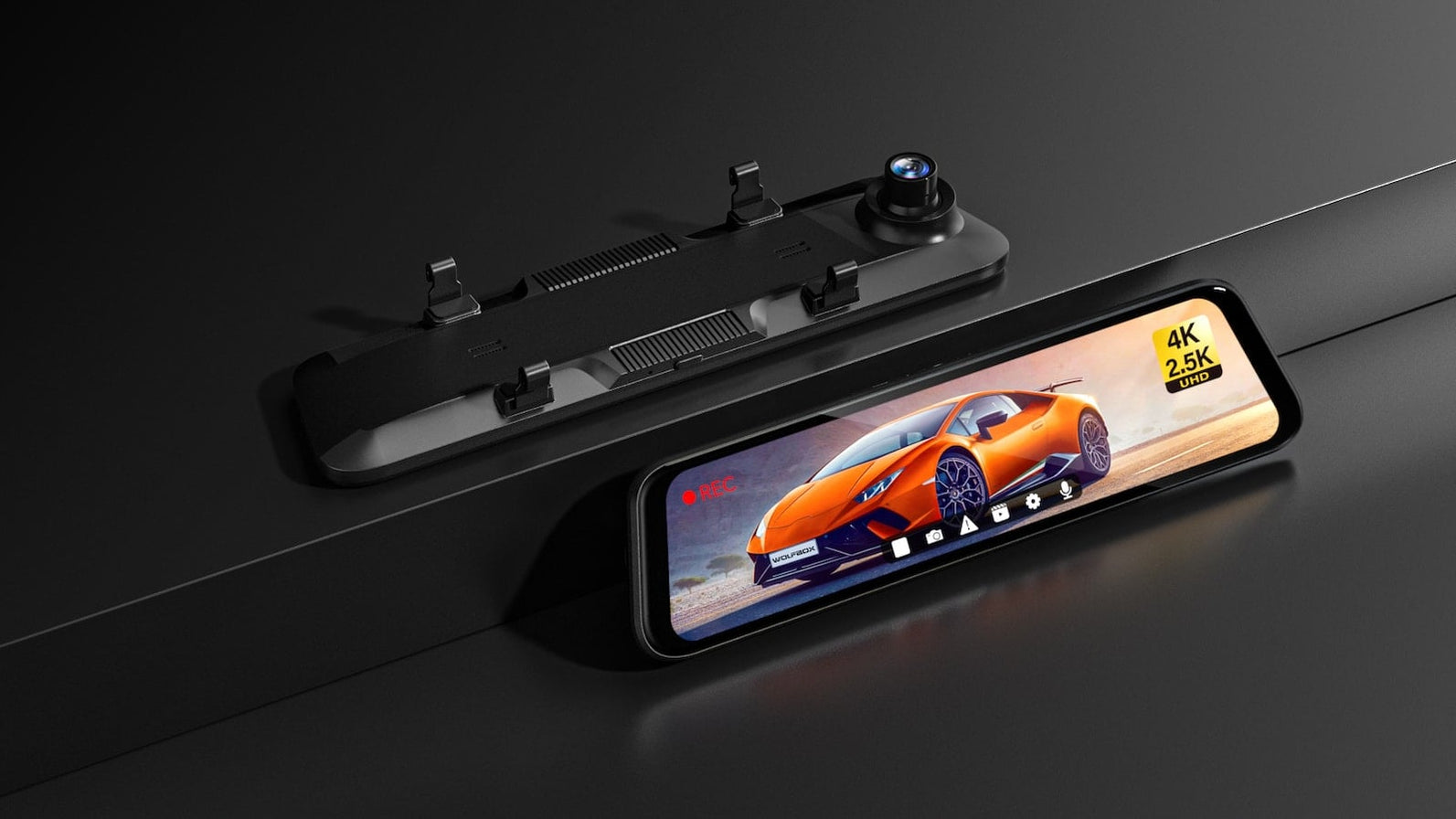 Wolfbox G900 4K Touch Screen Rear-View Mirror Replacement — 4Runner ...