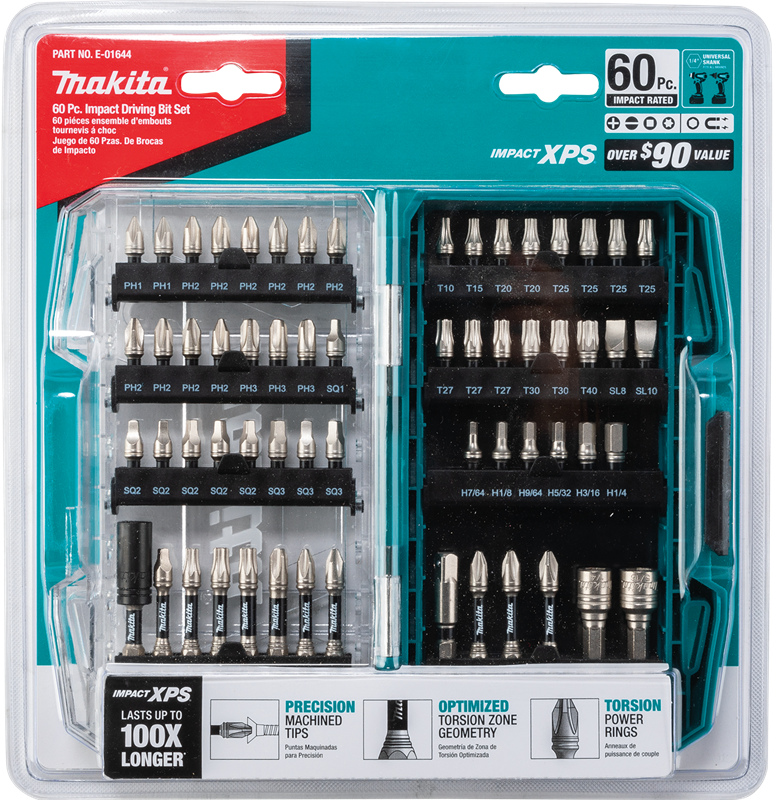 Makita Impact 60 PC. Bit Set — 4Runner Lifestyle