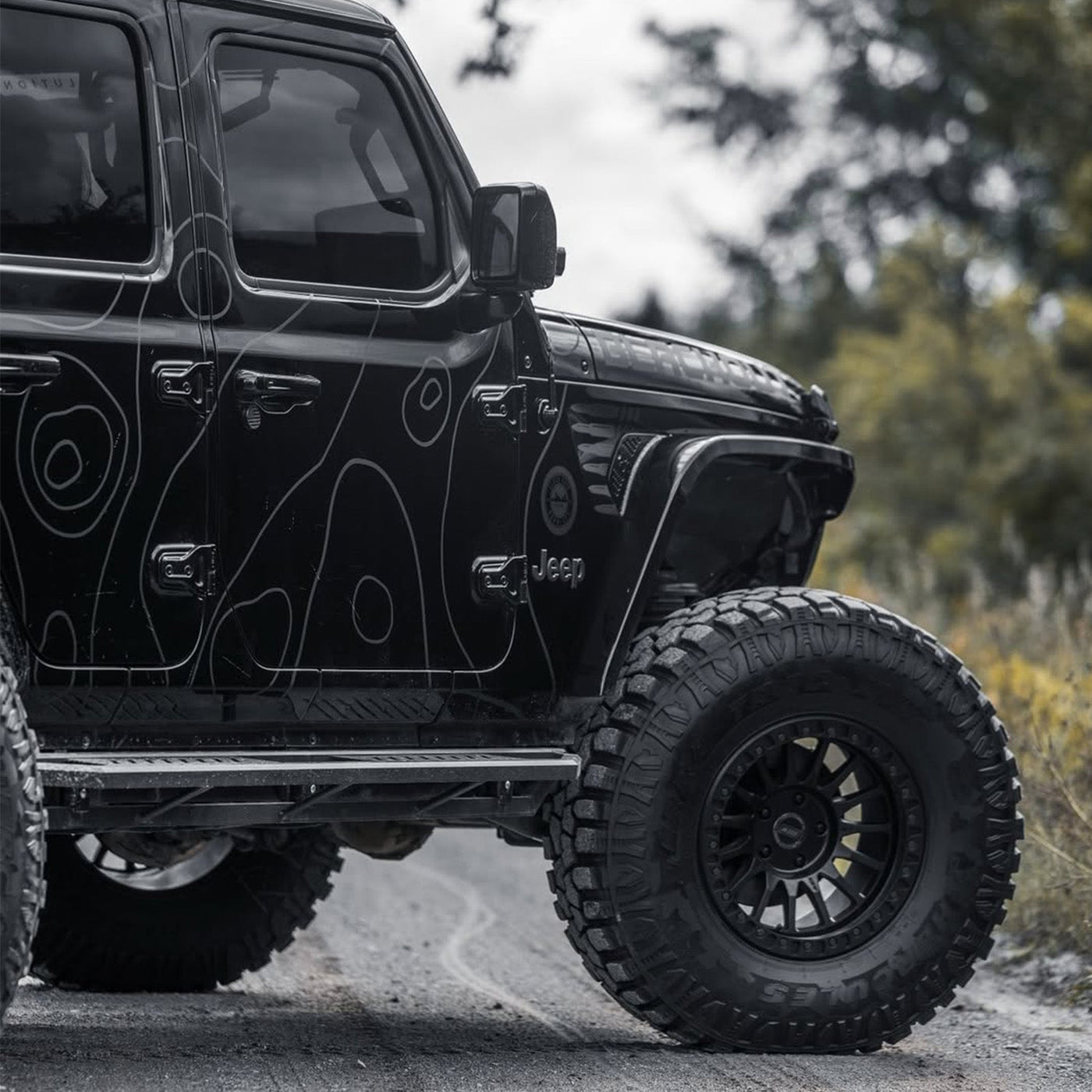 Wraplander DIY Topography Vinyl Wrap Full Car Kit — 4Runner Lifestyle