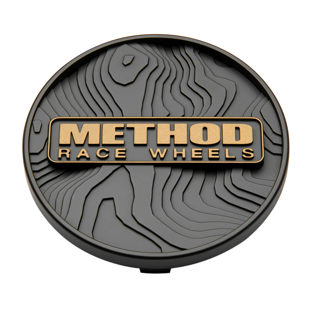 Method Race Wheels Center Cap - Topo Snap-In Bronze — 4Runner Lifestyle
