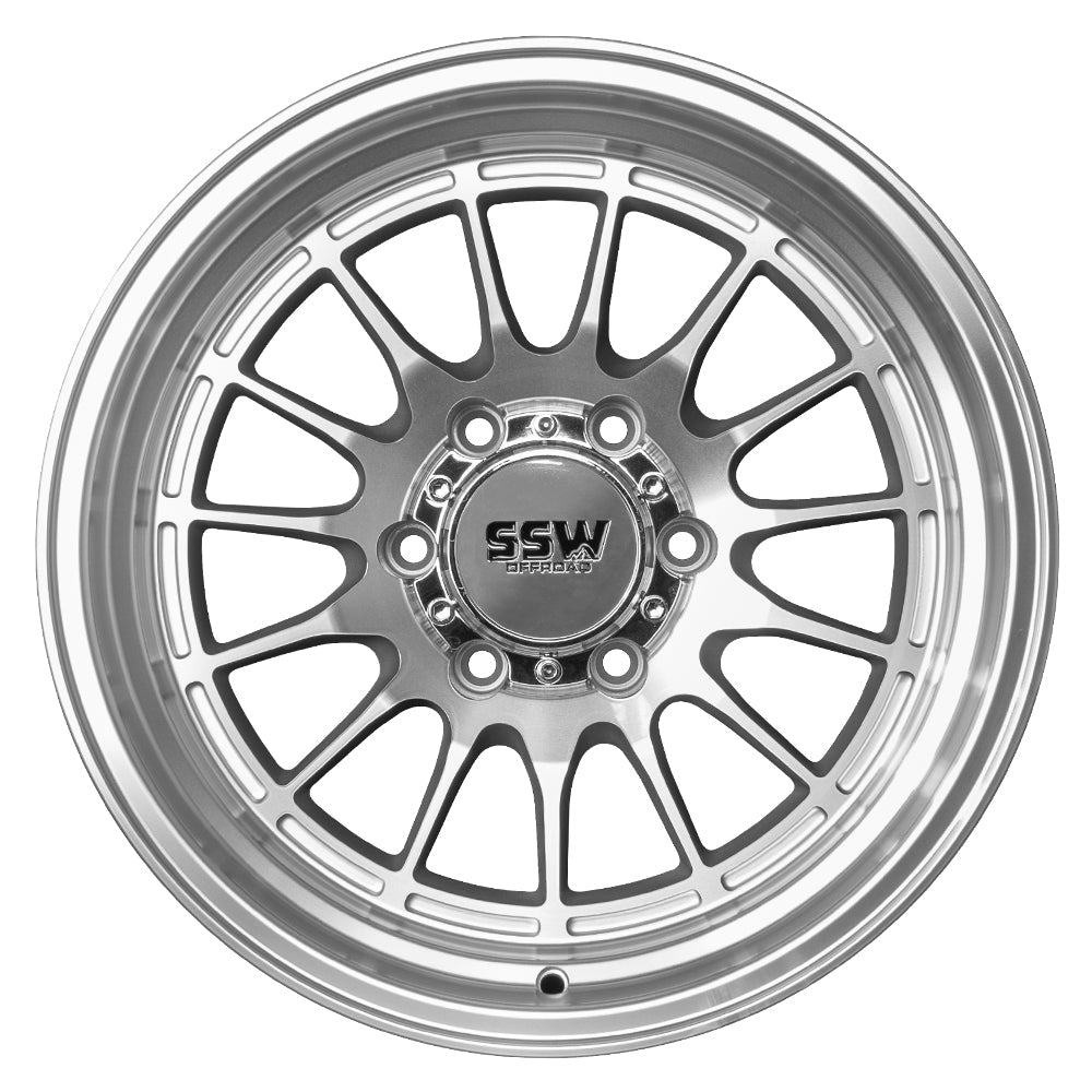SSW Off-Road Wheels DAKAR / MACHINED SILVER — 4Runner Lifestyle