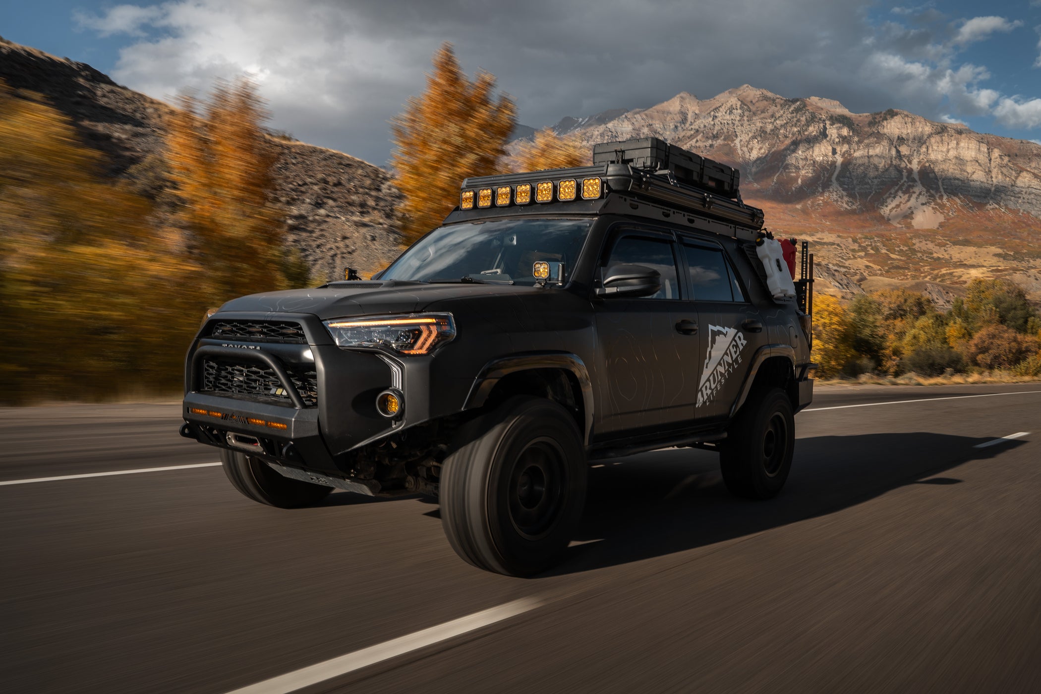 Diode Dynamics SS5 CrossLink 7-Pod LED 44" Light Bar (One) — 4Runner ...
