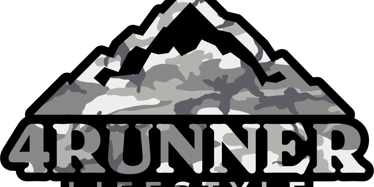 4Runner Lifestyle Arctic Camo Sticker