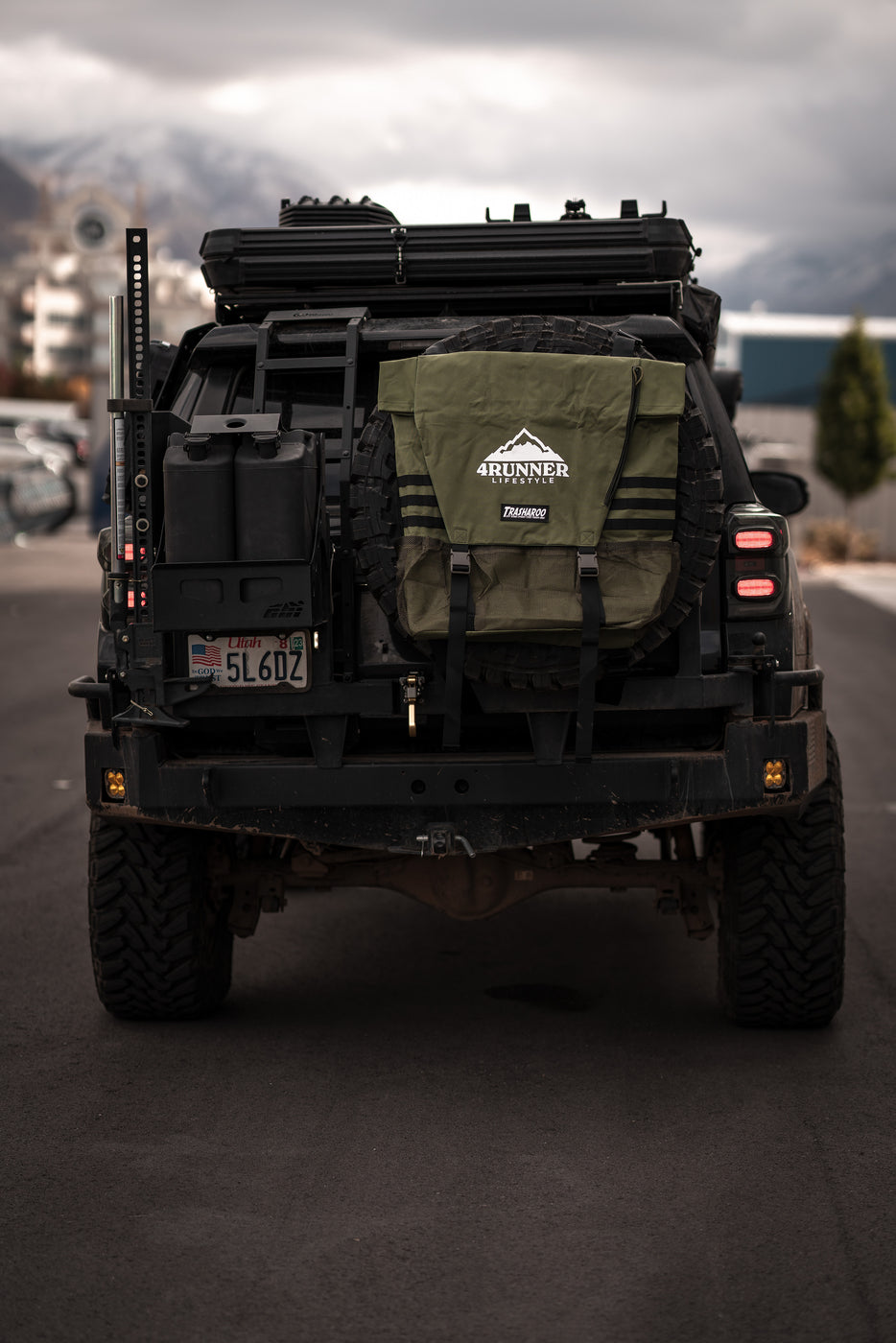 Trasharoo Spare Tire Trash Bag Green — 4Runner Lifestyle